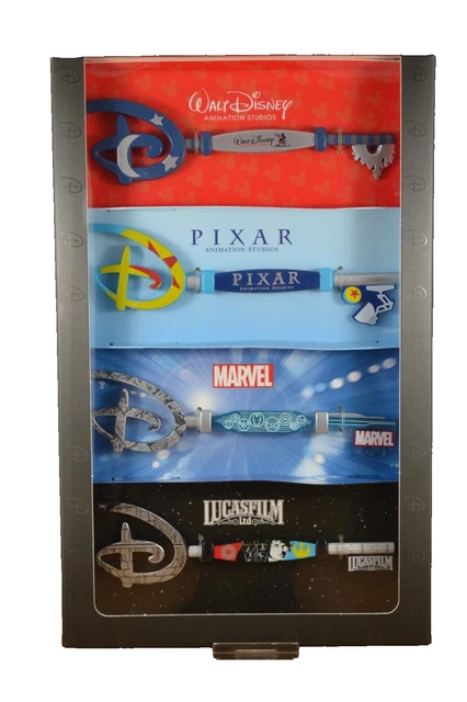DISNEY STARTER KEY Collection 4 Keys Disney Pixar Marvel Lucasfilm NEW ...