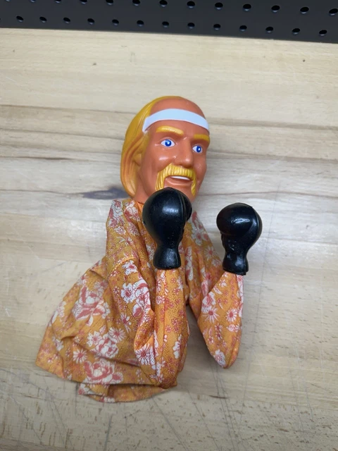 1980’S HULK HOGAN Boxer Puppet Working Boxing Vintage WWF $19.99 - PicClick