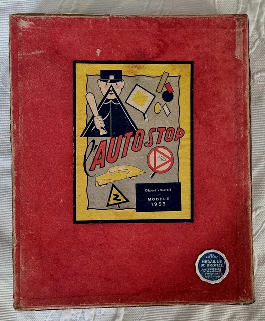JEU ANCIEN AUTO Stop de 1953 EUR 24,90 - PicClick FR