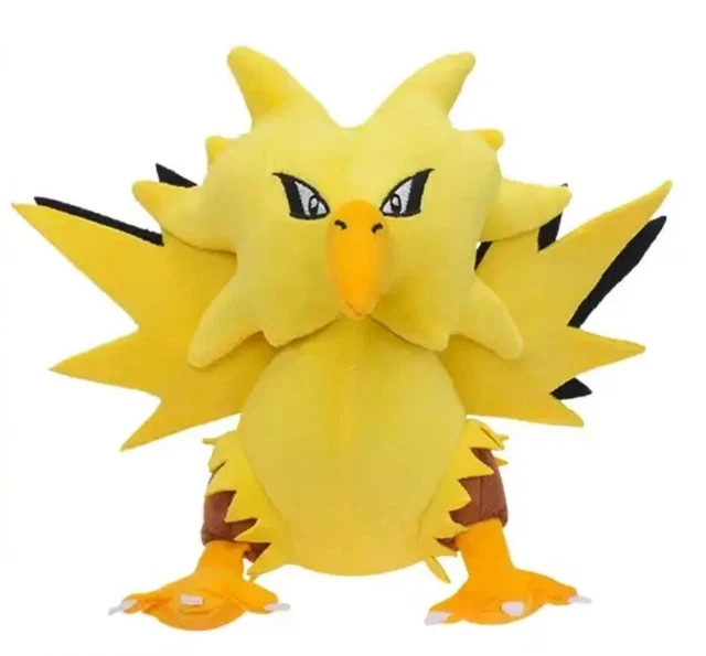 POKEMON LEGENDARY ZAPDOS Soft Toy Plush Perfect Kids Gift 21cm £9.99 ...