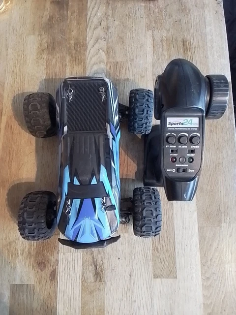 HBX 16889A PRO Brushless RC Truck / FTX Tracer FULLY UPGRADED 4WD 1/16 ...