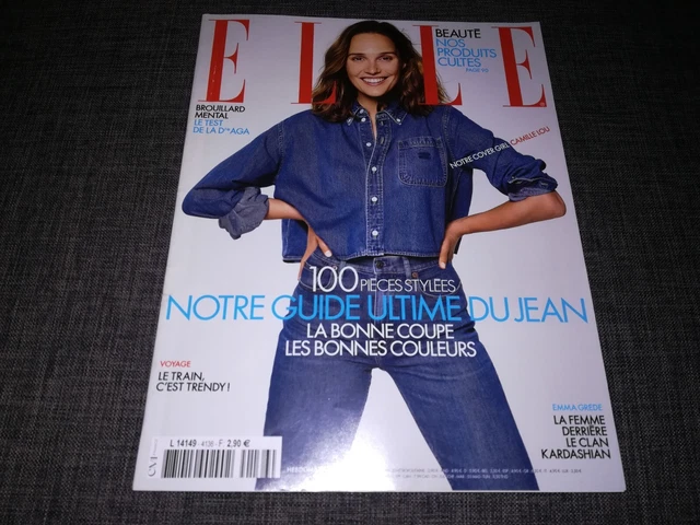 MAGAZINE ELLE N°4136 / 27 Mars 2025 - Camille Lou, Ambre Chalumeau ...