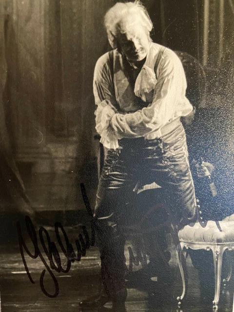 HELMUT BERGER-TUNA SIGNED! ROSENKAVALIER opera Autograph Autografo ...