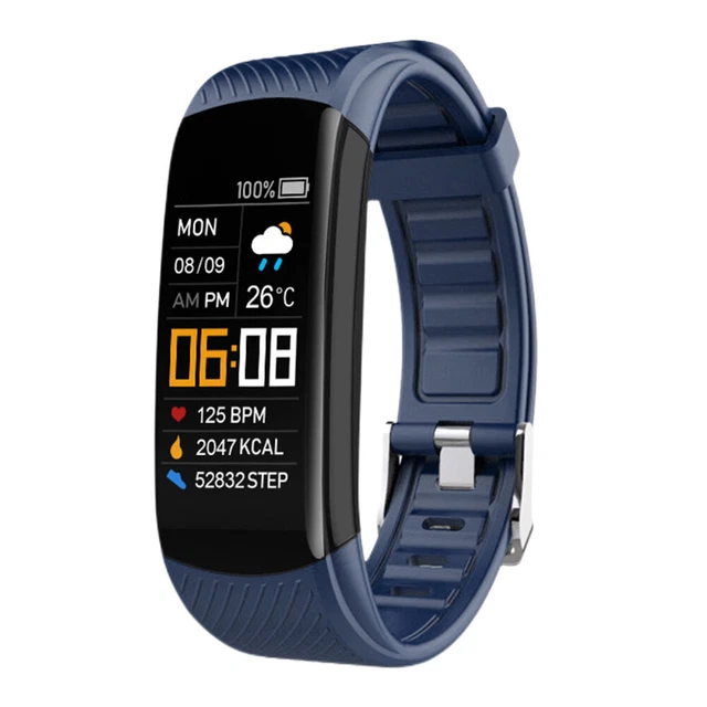 WATERPROOF WATCHES STEP Counter Fitness Tracker Waterproof for Outdoor ...