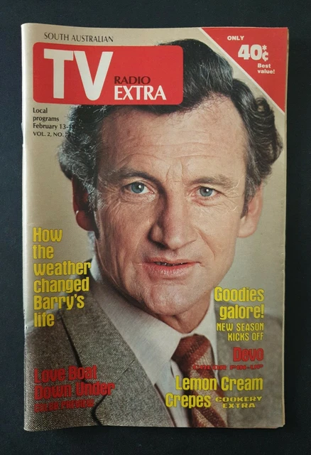 TV RADIO EXTRA Vintage Australian Magazine Vol.2 No.74 DEVO Pin-Up $19. ...