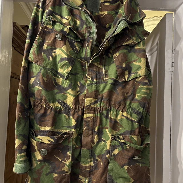 GENUINE BRITISH ARMY S95 Ripstop Field Jacket DPM woodland Camouflage ...