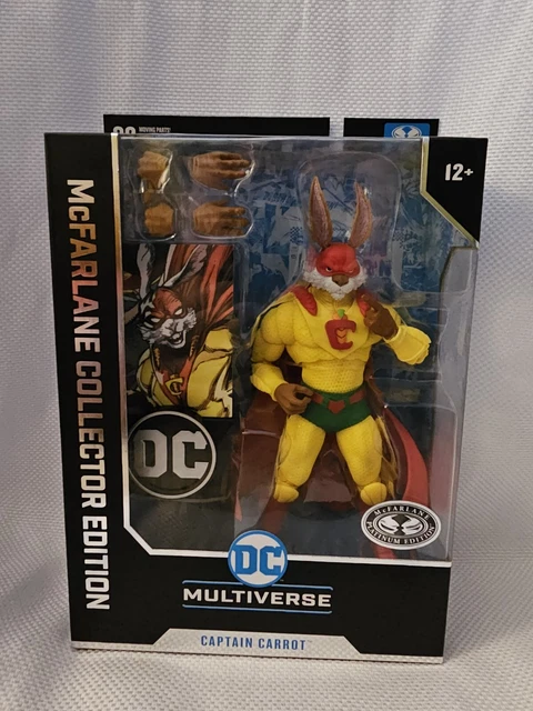 MCFARLANE TOYS DC Multiverse CAPTAIN CARROT Platinum Edition CHASE ...