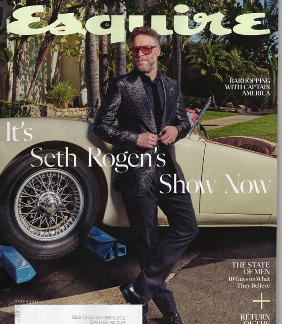 SETH ROGEN ESQUIRE Magazine March 2025 SHOW NOW $14.52 - PicClick AU