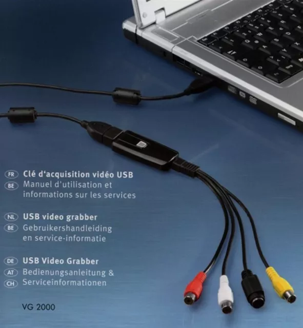 SILVERCREST USB VIDEO - Grabber zum digitalisieren von Audio / Video ...