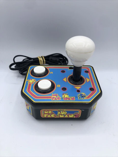MS. PAC-MAN VINTAGE Plug N Play Video Game Joystick Controller 1993 ...