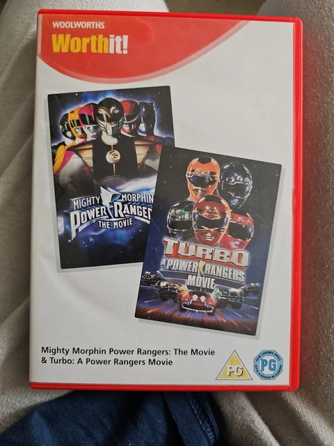 MIGHTY MORPHIN POWER Rangers The Movie / Turbo Power Rangers Woolworths ...