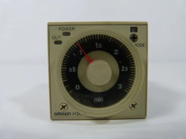 OMRON H3CR-A8 SOLID-STATE Timer 1.2s-300h 100-240VAC 50/60Hz USED $17. ...