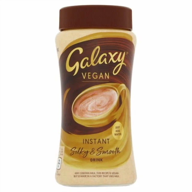 2 X GALAXY Vegan Instant Hot Chocolate 250g £12.95 - PicClick UK