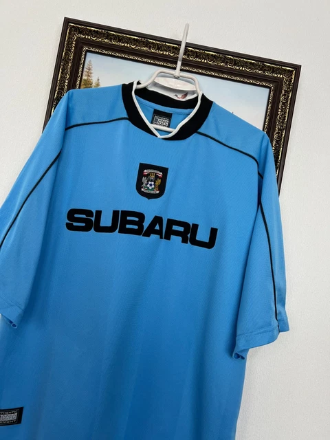 COVENTRY CITY HOME football shirt 2001 Soccer Blue Jersey Mens Trikot ...