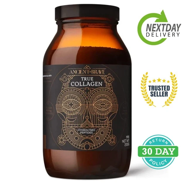 ANCIENT + BRAVE True Collagen 200G - Grass-Fed Bovine Collagen Powder ...