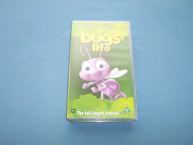 A BUGS LIFE Animated Film 1998 VHS PAL Video Tape (D610214) £1.99 ...