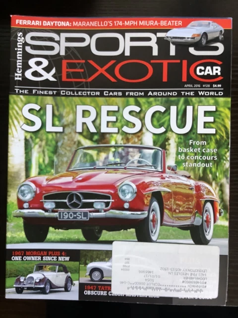 HEMMINGS SPORTS AND Exotic Car Magazine Issue 128 April 2016 Mercedes ...
