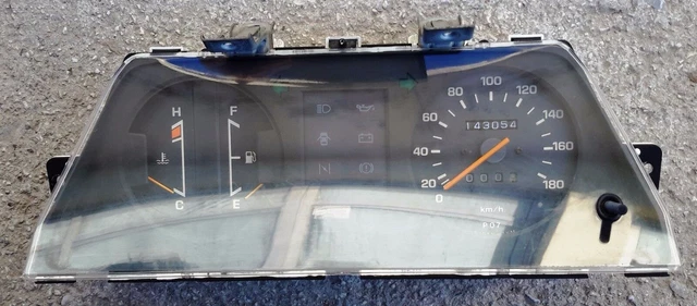 TOYOTA STARLET KP60 KP61 INSTRUMENT CLUSTER ASSEMBLY ENGINE 2K LHD 1983 ...