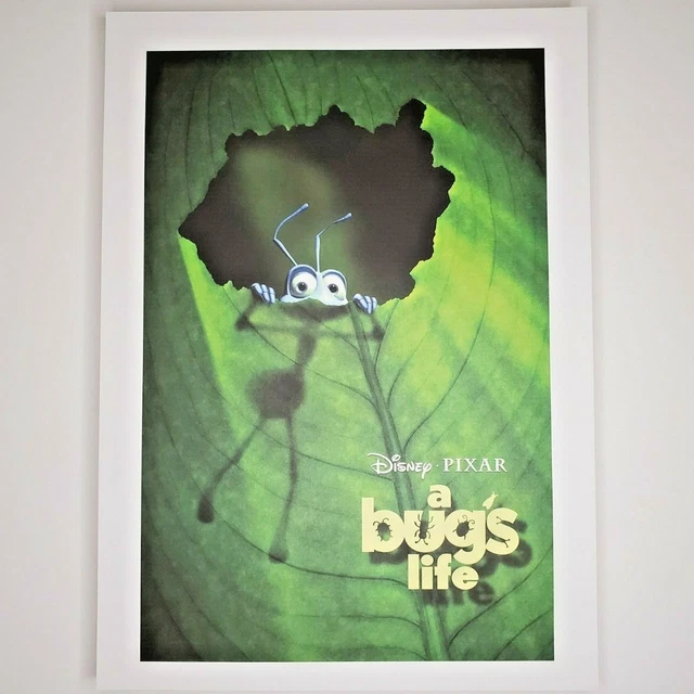 A BUG'S LIFE Movie Poster Authentic Disney Pixar Lithograph 11.5x16 ...