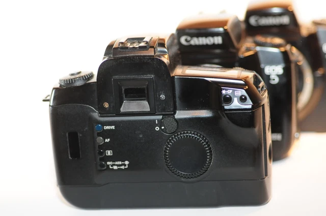 THREE CANON EOS 35mm FILM SLR Analog cameras A2 A2E EOS5 NOT WORKING ...