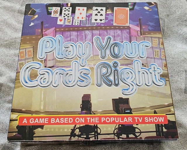 PLAY YOUR CARDS Right Board Game - Complete £6.50 - PicClick UK