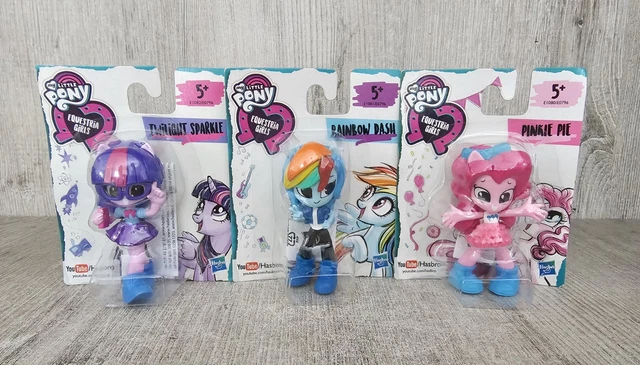 MY LITTLE PONY Equestria Girls Doll Dolls Minis Figure Bundle X3 Pinkie Pie Etc £14.99 - PicClick UK