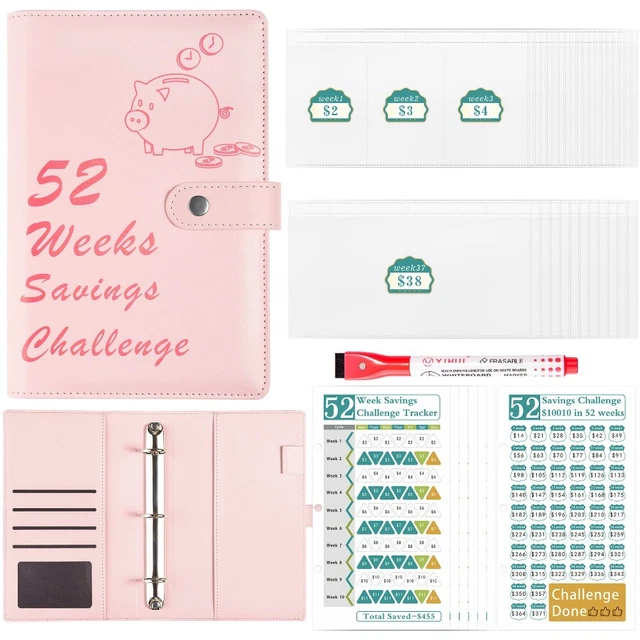 52 WEEK ENVELOPE Challenge Saving Money Binder for Planning and Saving ... 52 WEEK ENVELOPE Challenge Saving Money Binder for Planning and Saving ...