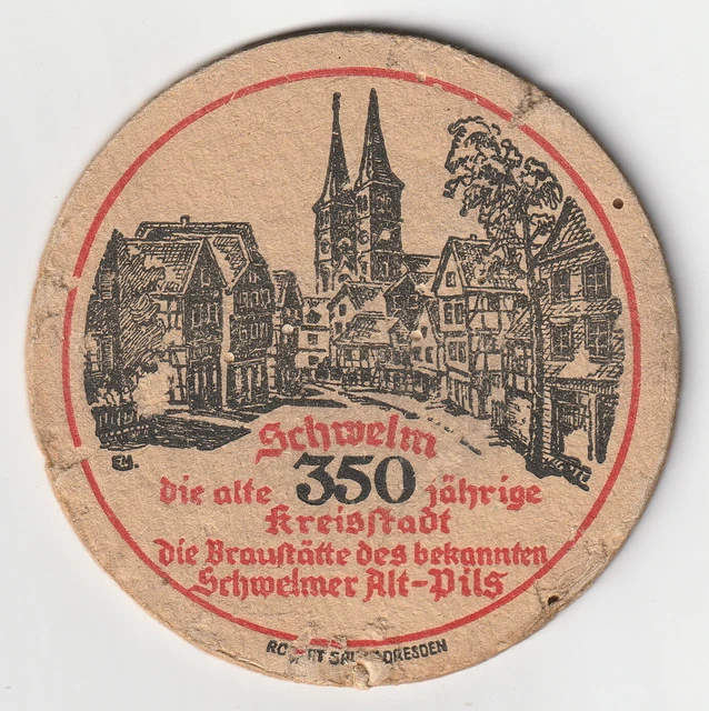 1 ALTER VK Bierdeckel aus Schwelm, Robert Sputh EUR 38,50 - PicClick DE