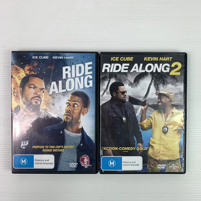 RIDE ALONG ICE Cube Kevin Hart Ken Jeong John Leguizamo DVD R4 Comedy ...