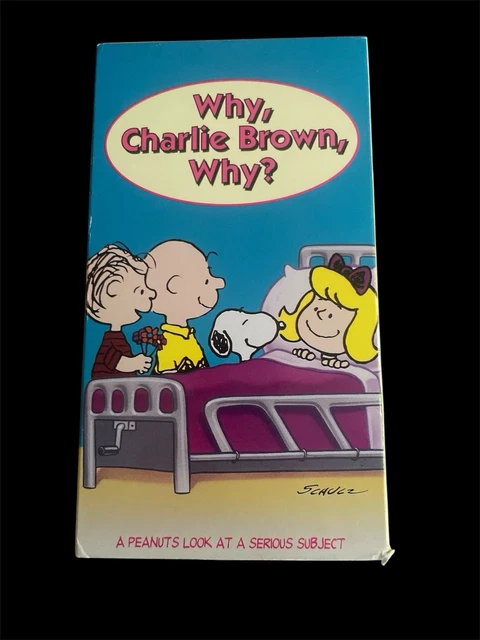 WHY, CHARLIE BROWN, Why? VHS Tape £21.66 - PicClick UK