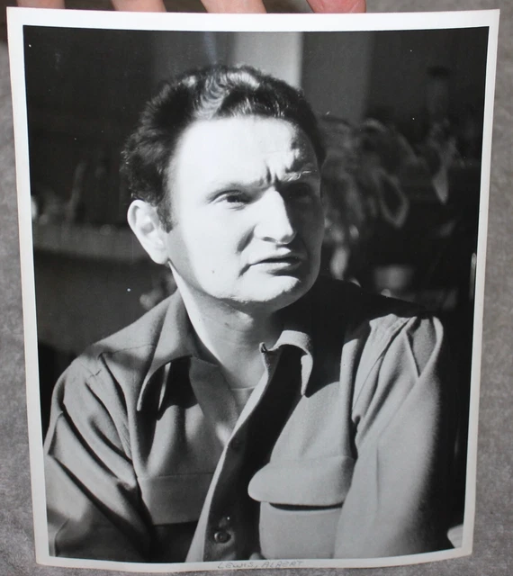 VINTAGE 1950'S EARLY Photo Headshot Actor Albert "Grandpa" Al Lewis ...