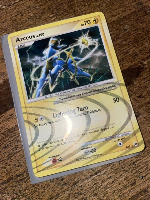 POKEMON CARD ARCEUS Ar6 Holo Platinum EUR 12,00 - PicClick FR