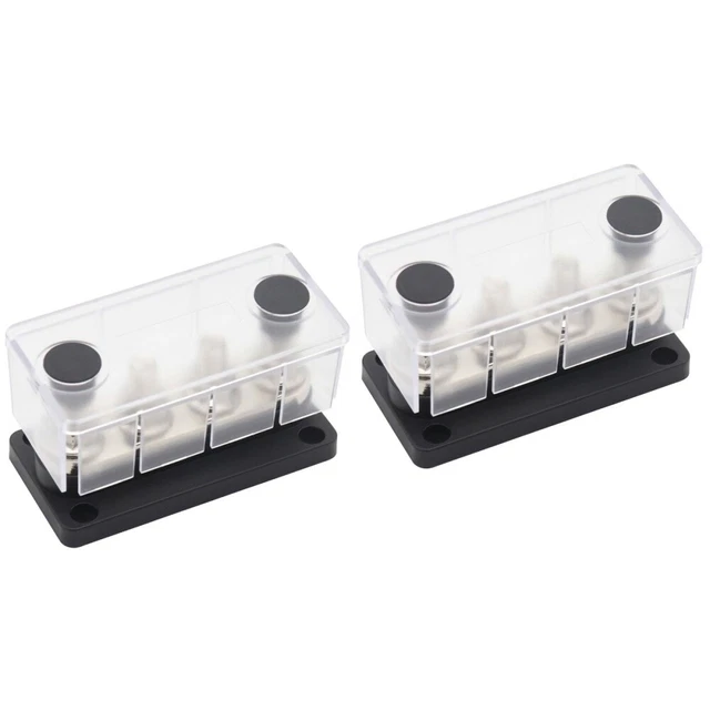 2 PCS HIGH Current Terminal Block Power Distribution Bus Bar £63.88 ...