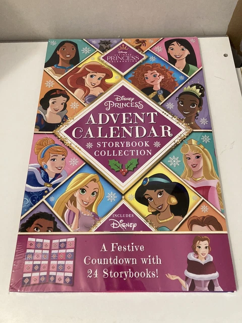 DISNEY PRINCESS STORYBOOK Collection Advent Calendar New 24 New ...