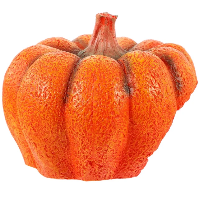 AQUARIUM CAVE FISH Hiding Cave Shelter Resin Fish Tank Pumpkin ...