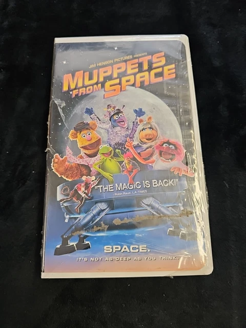 MUPPETS FROM SPACE VHS 1999 Children's Classic Jim Henson Puppet Movie ...