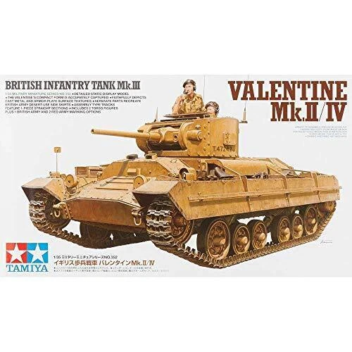 MODÈLES TAMIYA CHAR d'infanterie britannique Mk.Iii Valentine Mk.Ii/Iv ...