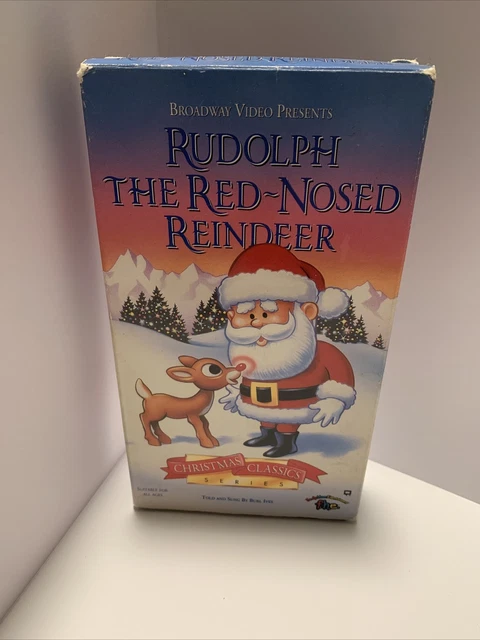 RUDOLPH THE RED Nosed Reindeer VHS Christmas Classics Series 1993 ...