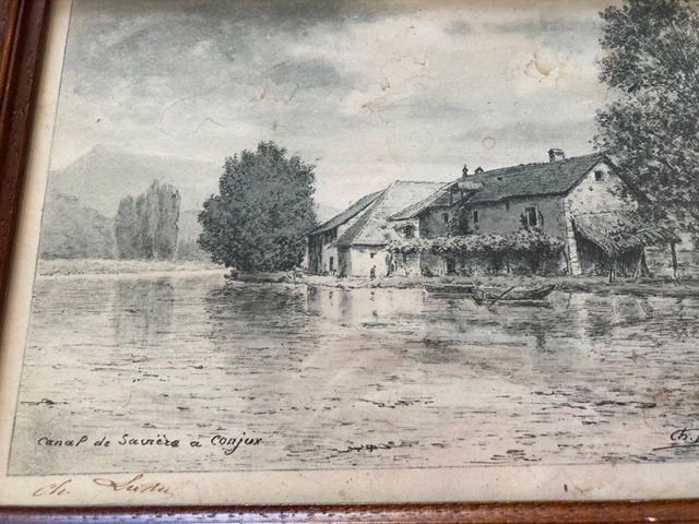 DESSIN DE CHARLES Ludin . Signé 1928 EUR 35,00 - PicClick FR