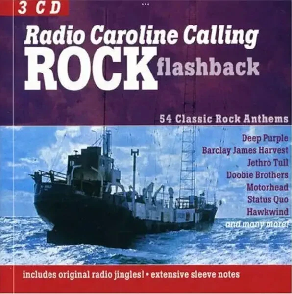 CD-BOX STATUS QUO / Jethro Tull / Fleetwood Mac a.o. Radio Caroline ...