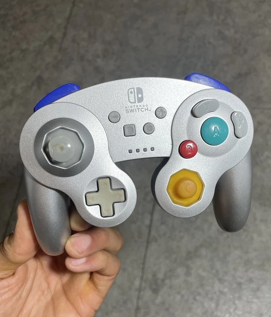 POWERA GAMECUBE STYLE Wireless Controller for Nintendo Switch Silver ...