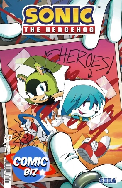 SONIC THE HEDGEHOG #78 (2025) 1St Printing *Cover B Dobbins Variant* Idw £4.60 - PicClick UK