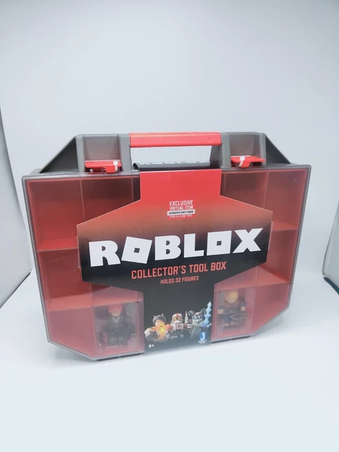 ROBLOX COLLECTOR'S TOOL Box Carry Case Holds 32 Figures Virtual Item ...