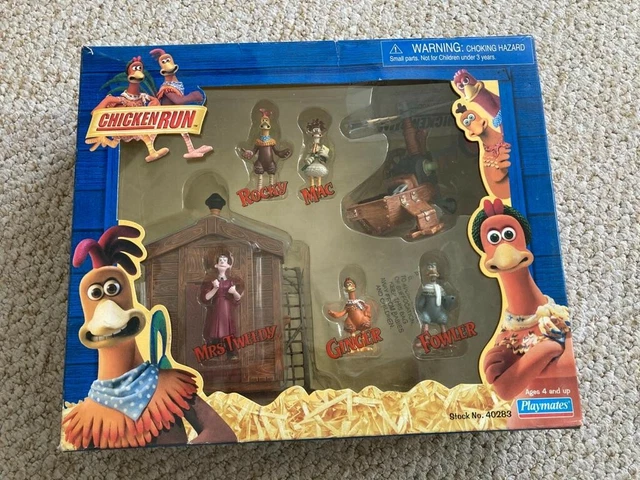 VINTAGE AARDMAN DREAMWORKS Chicken Run Figures Playset Ages 4 Years+ £9 ...
