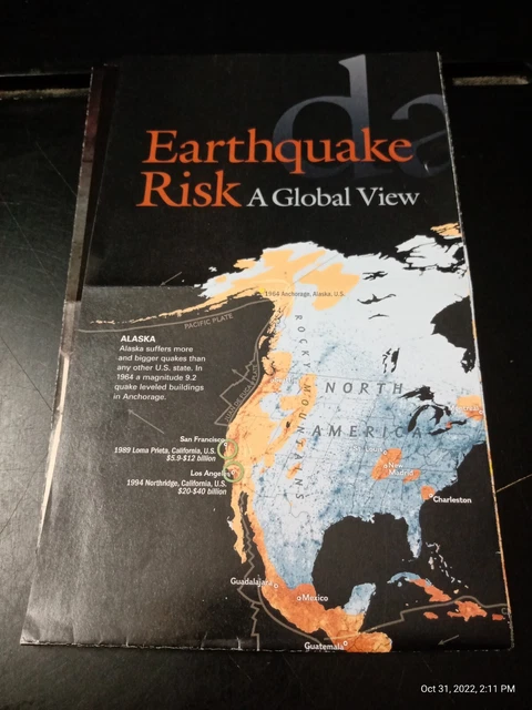 NATIONAL GEOGRAPHIC MAGAZINE Earthquake Risk A Global View April 2006 ...