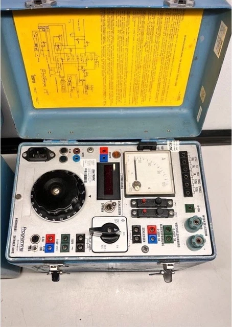 MEGGER PROGRAMMA RELAIS Prüfgerät Typ Sverker 608 E EUR 1.400,00 ...