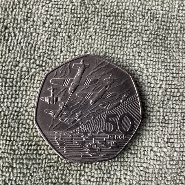 D-DAY LANDINGS 50TH Anniversary - Rare Thicker- 50p Coin - 1994 £5.85 ...