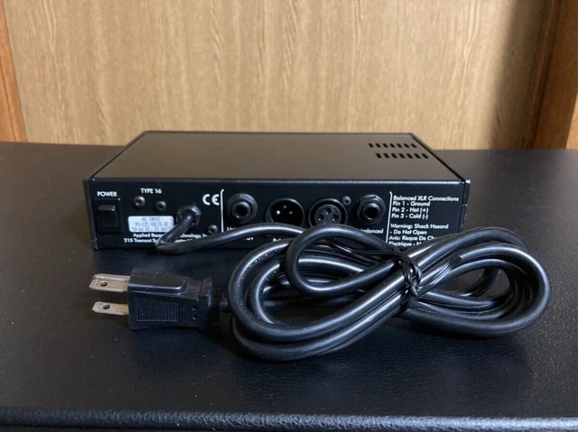 ART TUBE PAC Tube Preamplifier / Compressor TubePAC Preamp Mic Working ...