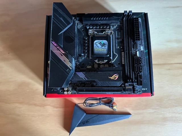 ASUS ROG STRIX H470-i Gaming Mini ITX Intel LGA 1200 Motherboard £125. ...