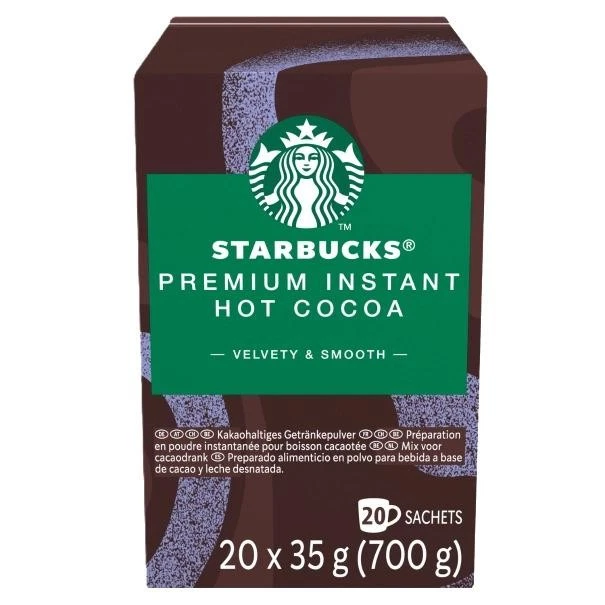 STARBUCKS INSTANT HOT Chocolate 20x35g Sachets £29.99 - PicClick UK